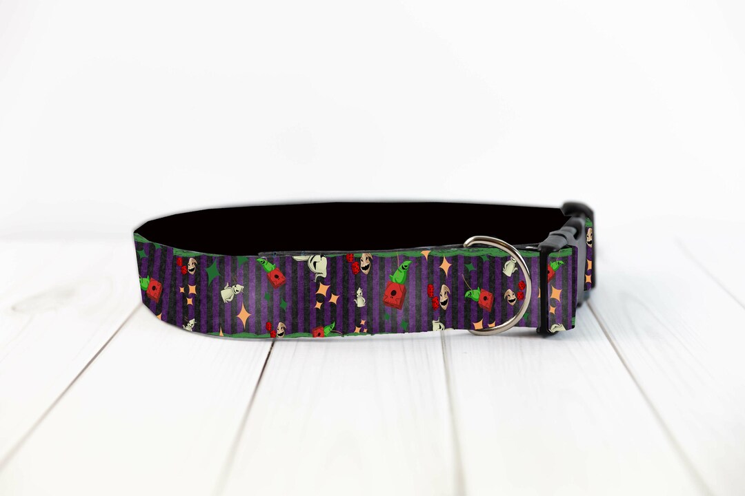Personalized Oogie Boogie Dog and Cat Collar and Leash Set, Custom ...
