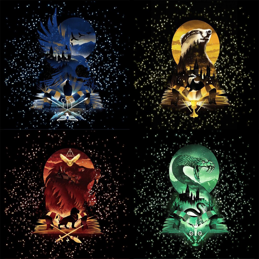 Wizard Crest House Movie Skinny Tumbler Ready to Press Sublimation ...