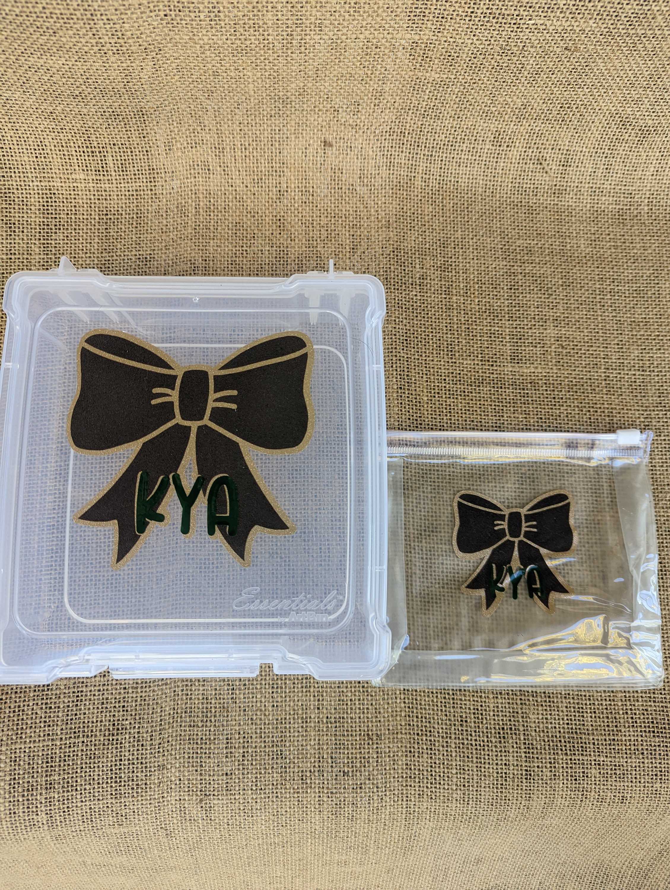 Cheer Bow Box, Cheer Bow Holder, Bow Box, Cheerleading Bow Box, Bow ...