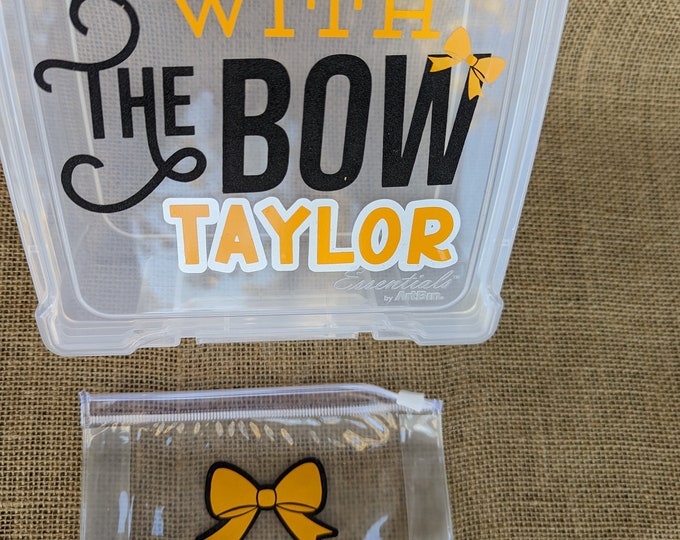 Cheer Bow Box - Etsy