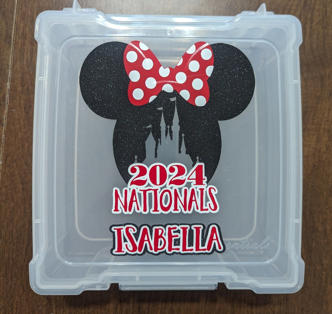 Cheer Bow Box, Cheer Bow Holder, Bow Box, Cheerleading Bow Box, Bow ...