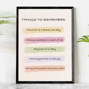 Growth Poster, Motivational Art Printable, Self Help Poster, Wall Art ...