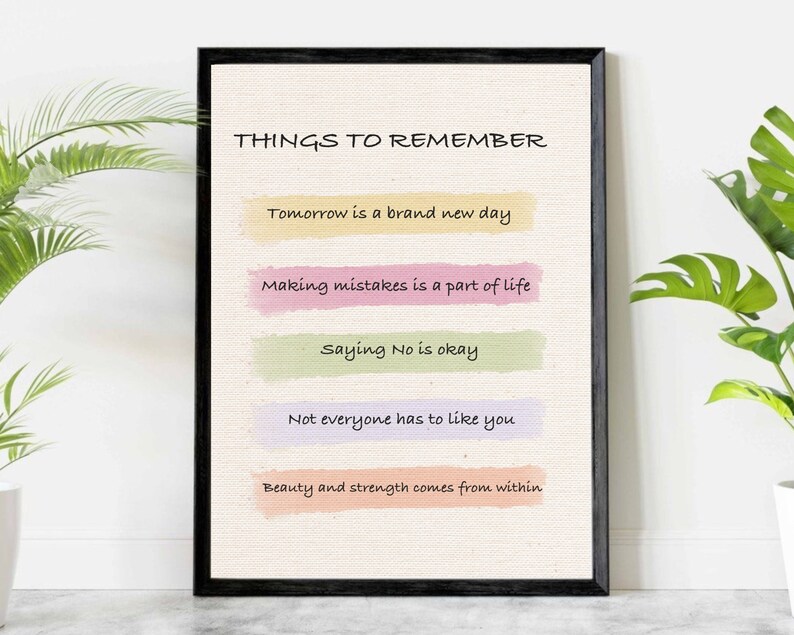 Growth Poster, Motivational Art Printable, Self Help Poster, Wall Art ...