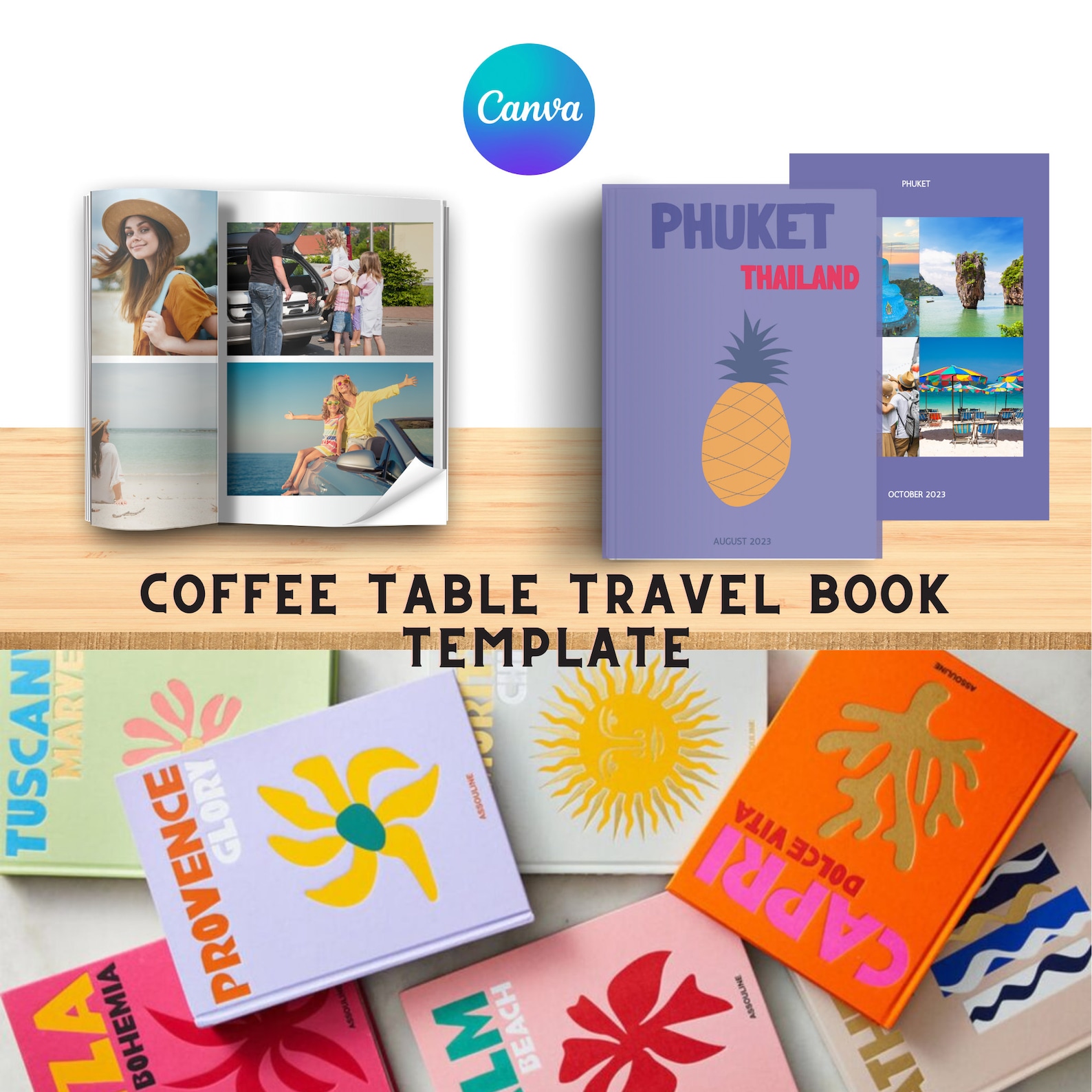 30 Travel Print Photo Book Template | Travel Journal Printable ...