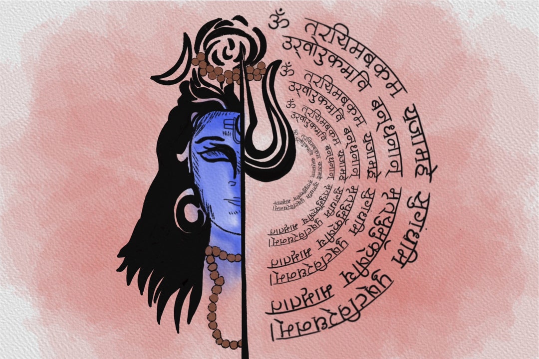 Buy Mahadev Art Shivji hindu God spiritual Wall Art Digital Online in ...