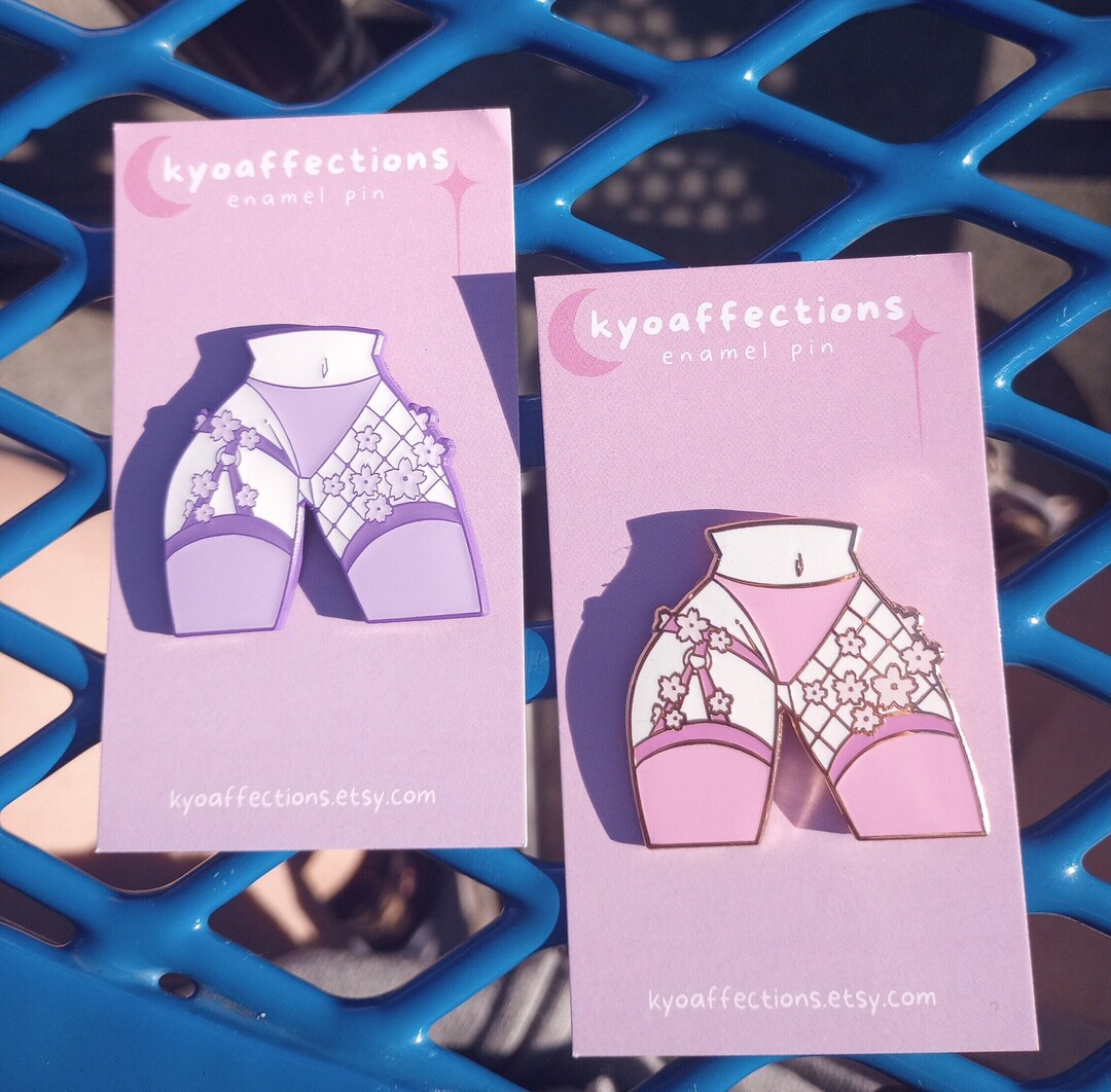 Thigh Enjoyer Pin - Etsy