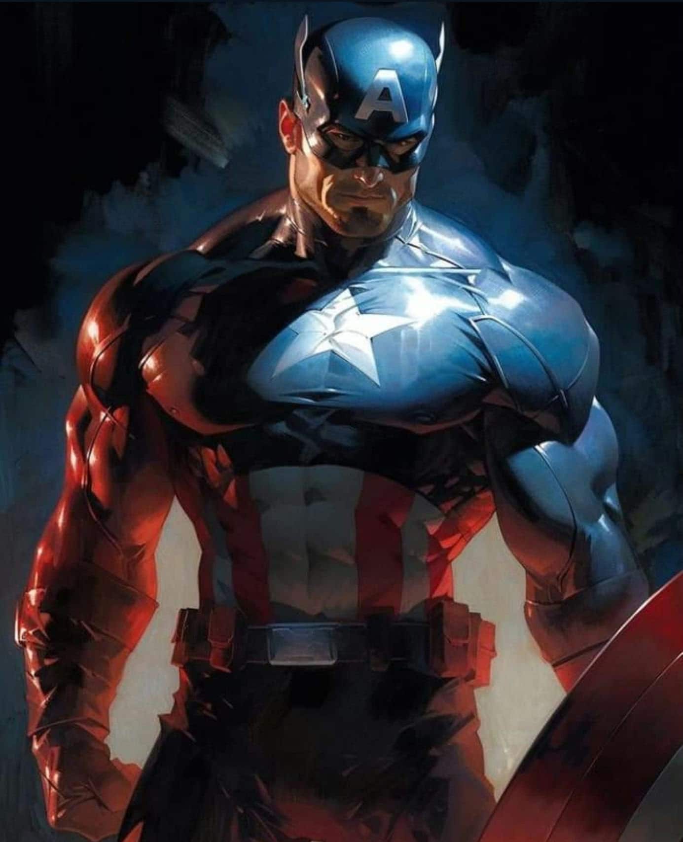 Captain America Muscle up Decal - Etsy