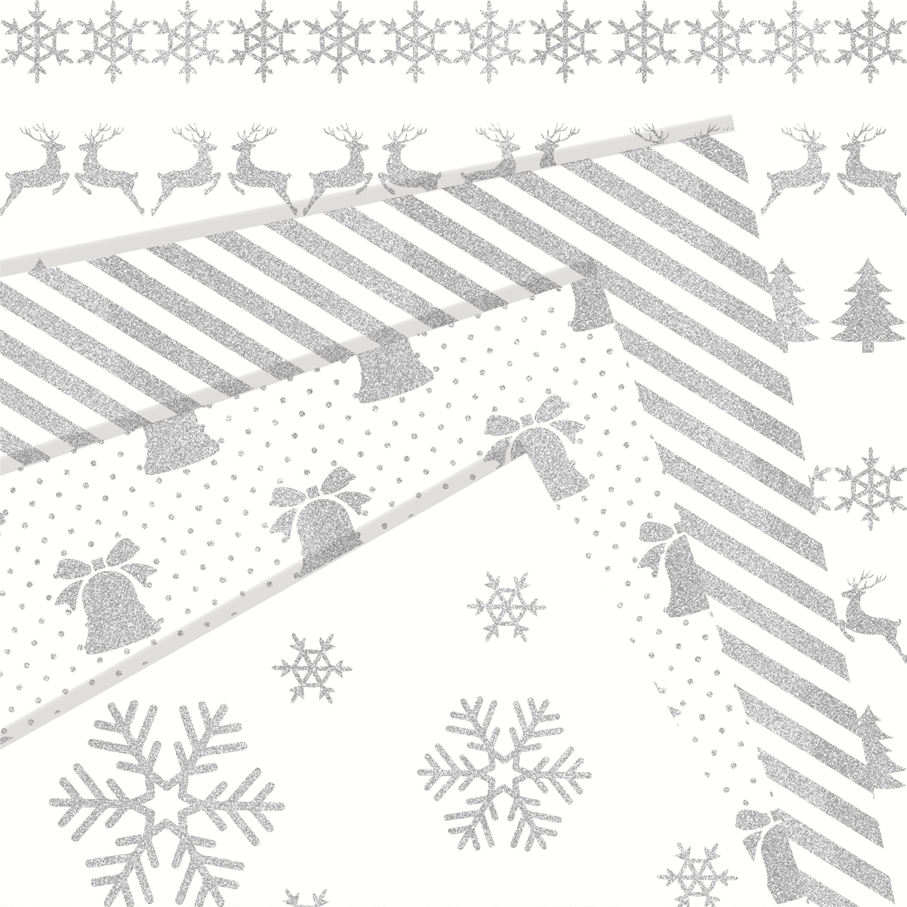Christmas Digital Paper Christmas Tree Scrapbook Paper Holiday Ginger ...