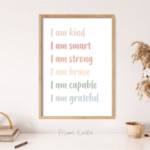 Set of 9 Educational Posters, Montessori Classroom Decor, Homeschool ...