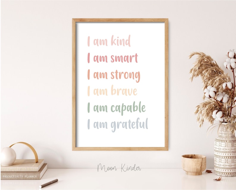 Set of 9 Educational Posters, Montessori Classroom Decor, Homeschool ...