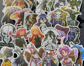 Overlord Anime Stickers - Etsy