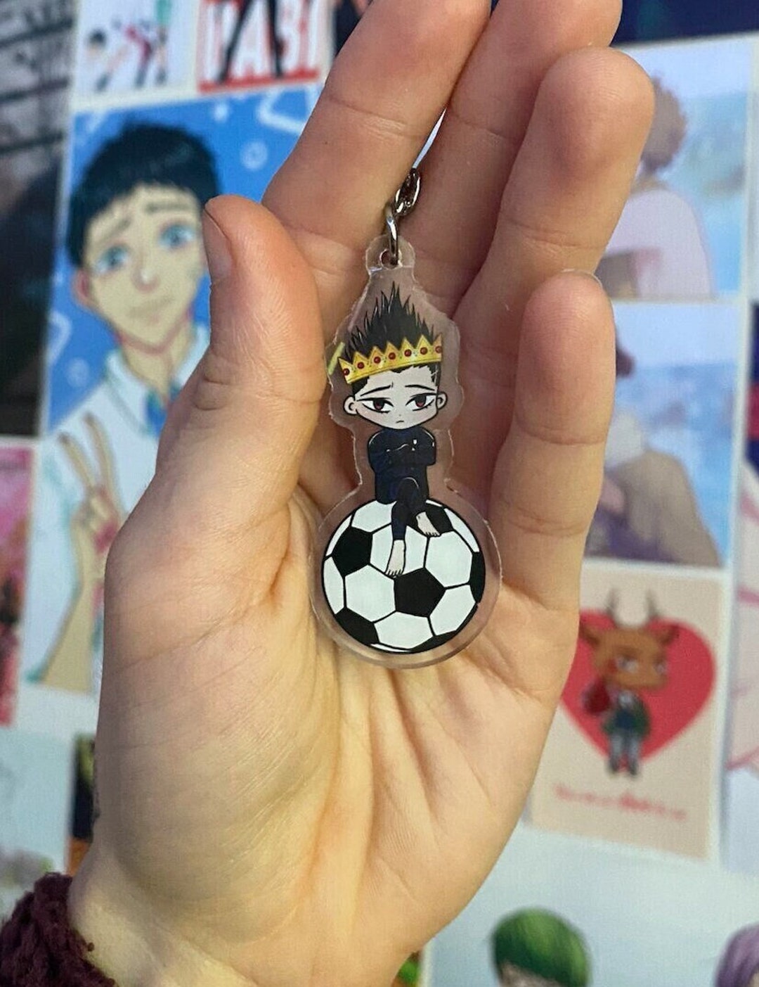 Baro Shoei Keychain (BLUE LOCK) - Etsy