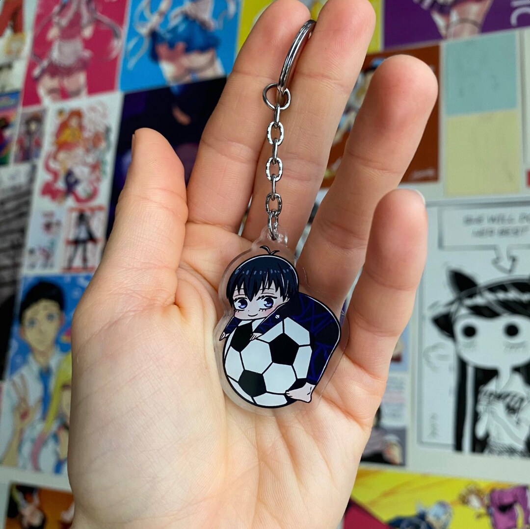 Isagi Yoichi Keychain (BLUE LOCK) - Etsy