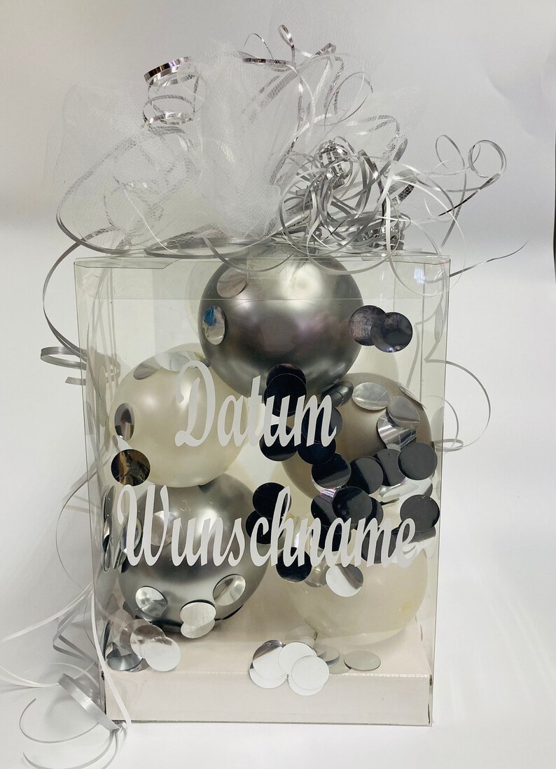 DIY, Balloon Box, Gift Box, Balloon Box, Balloon Box, Gift Idea ...