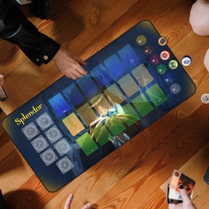 Splendor Playmat for 6 Players Neoprene Game Mat Boardgame Upgrade and ...