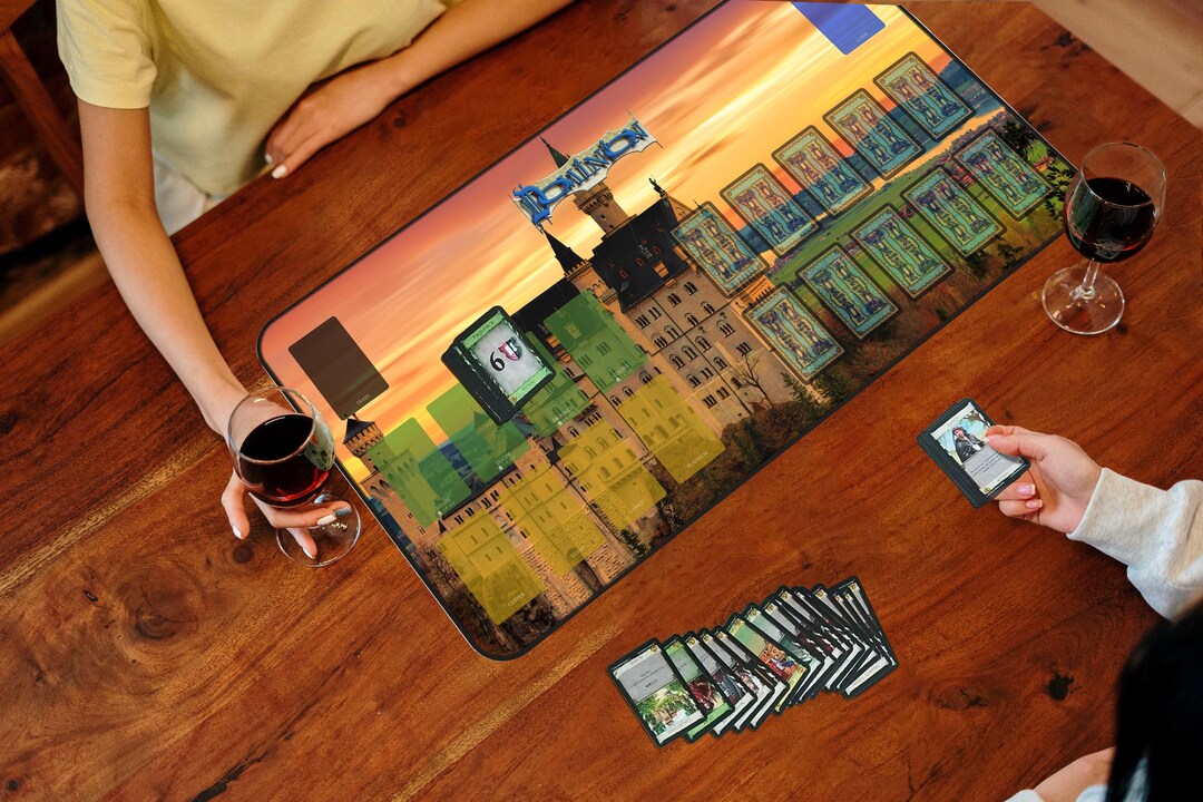 DOMINION Playmat Compatible With Expansions | Neoprene Game Mat ...