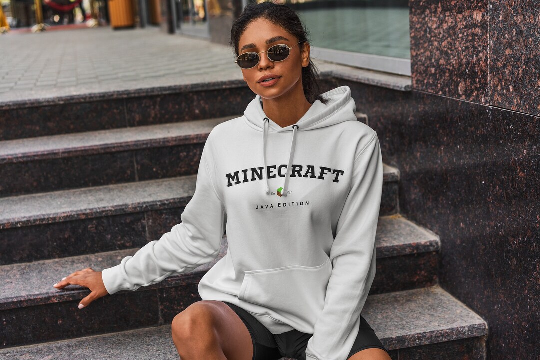 Varsity Style Fan Art Minecraft Collegiate Sweatshirt Minecraft Hoodie ...