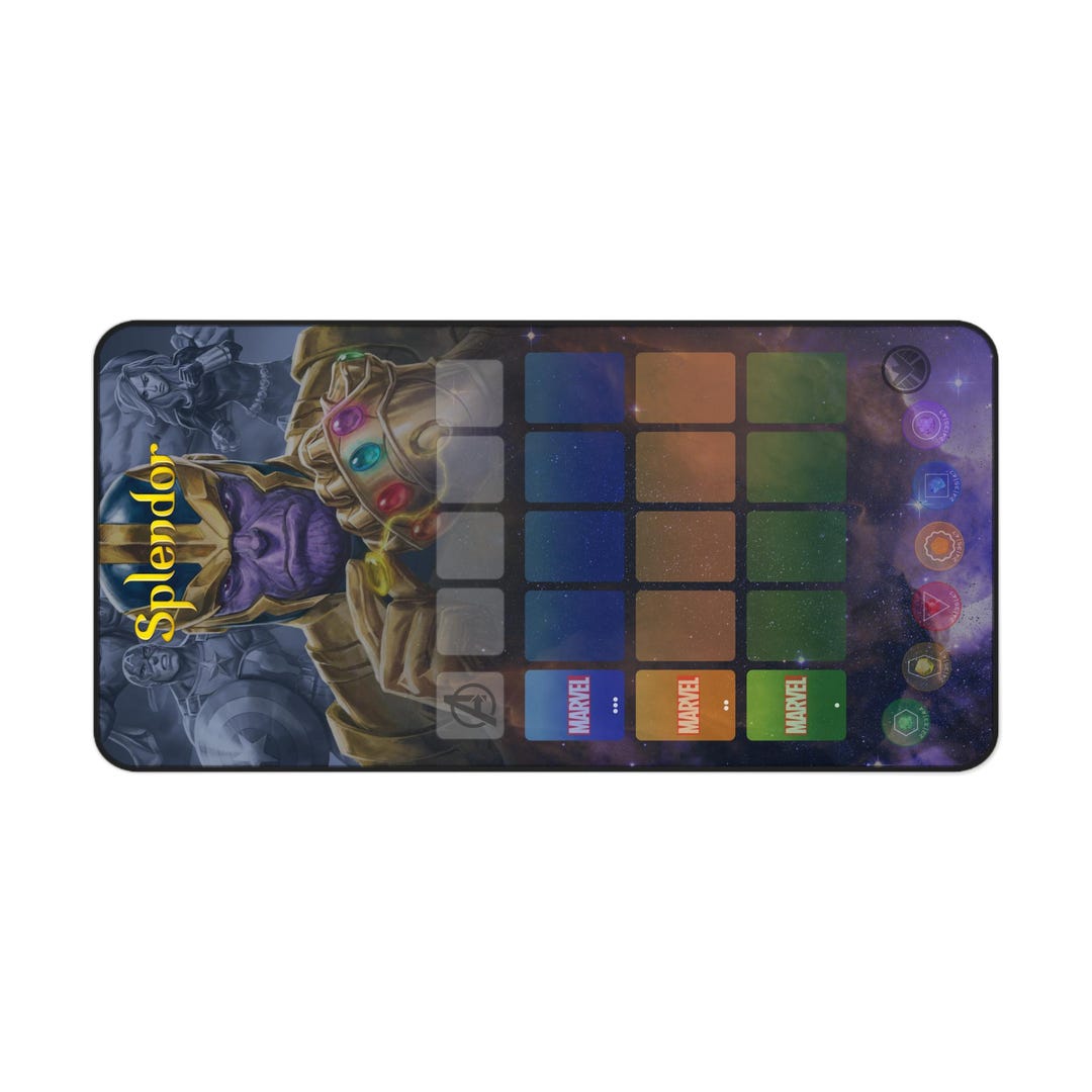 SPLENDOR MARVEL Playmat Neoprene Game Mat Boardgame Upgrade and ...