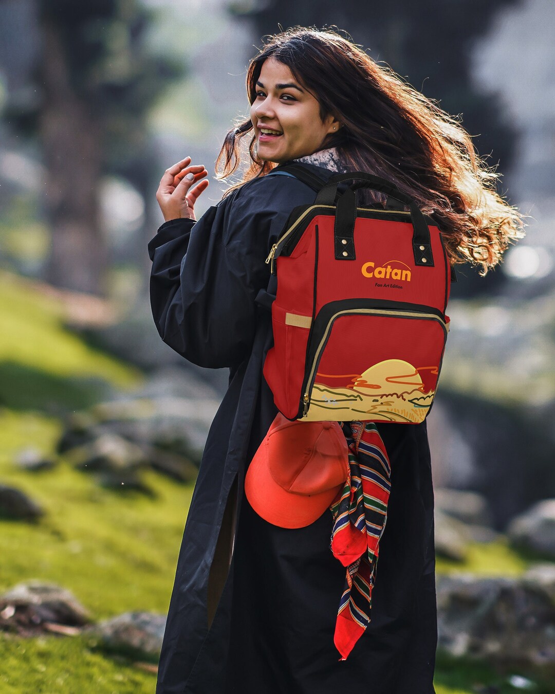 Settlers of Catan Backpack Catan Bag Fan Art Catan Game Bag Reusable ...