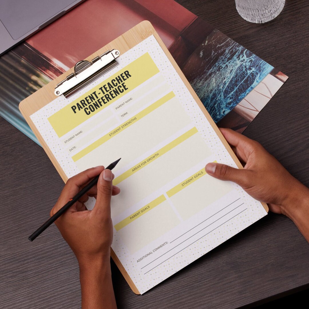 PRINTABLE Cute Parent Conference Notes, Parent-teacher Conference ...