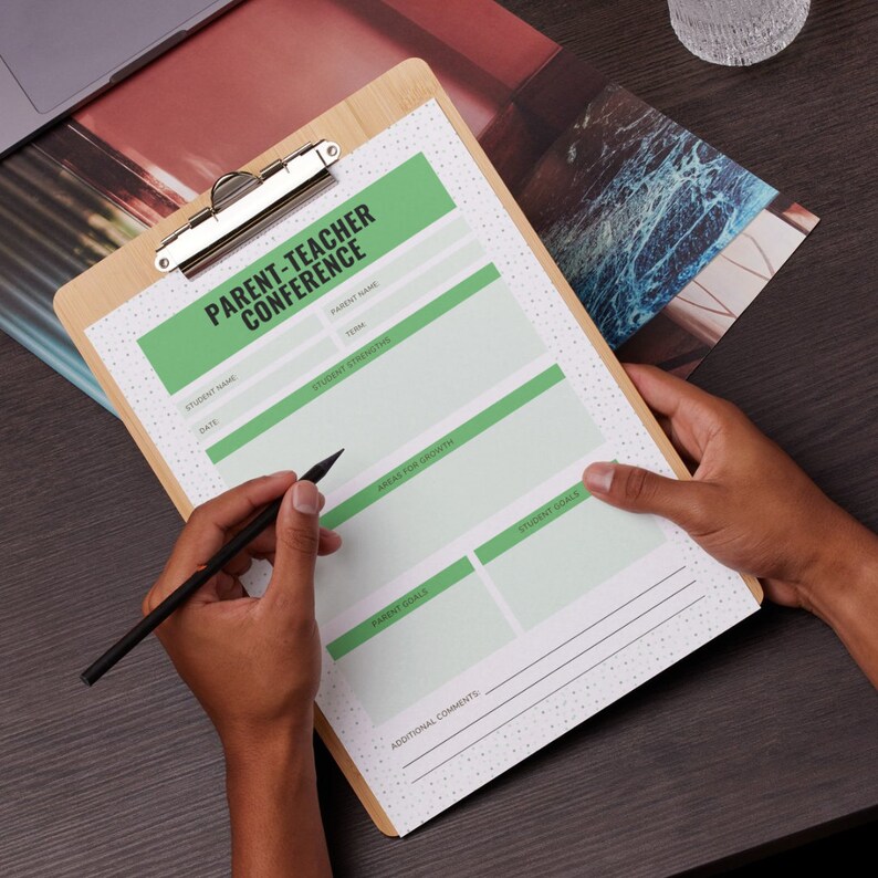 PRINTABLE Cute Parent Conference Notes, Parent-teacher Conference ...