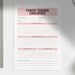 PRINTABLE Cute Parent Conference Notes, Parent-teacher Conference ...