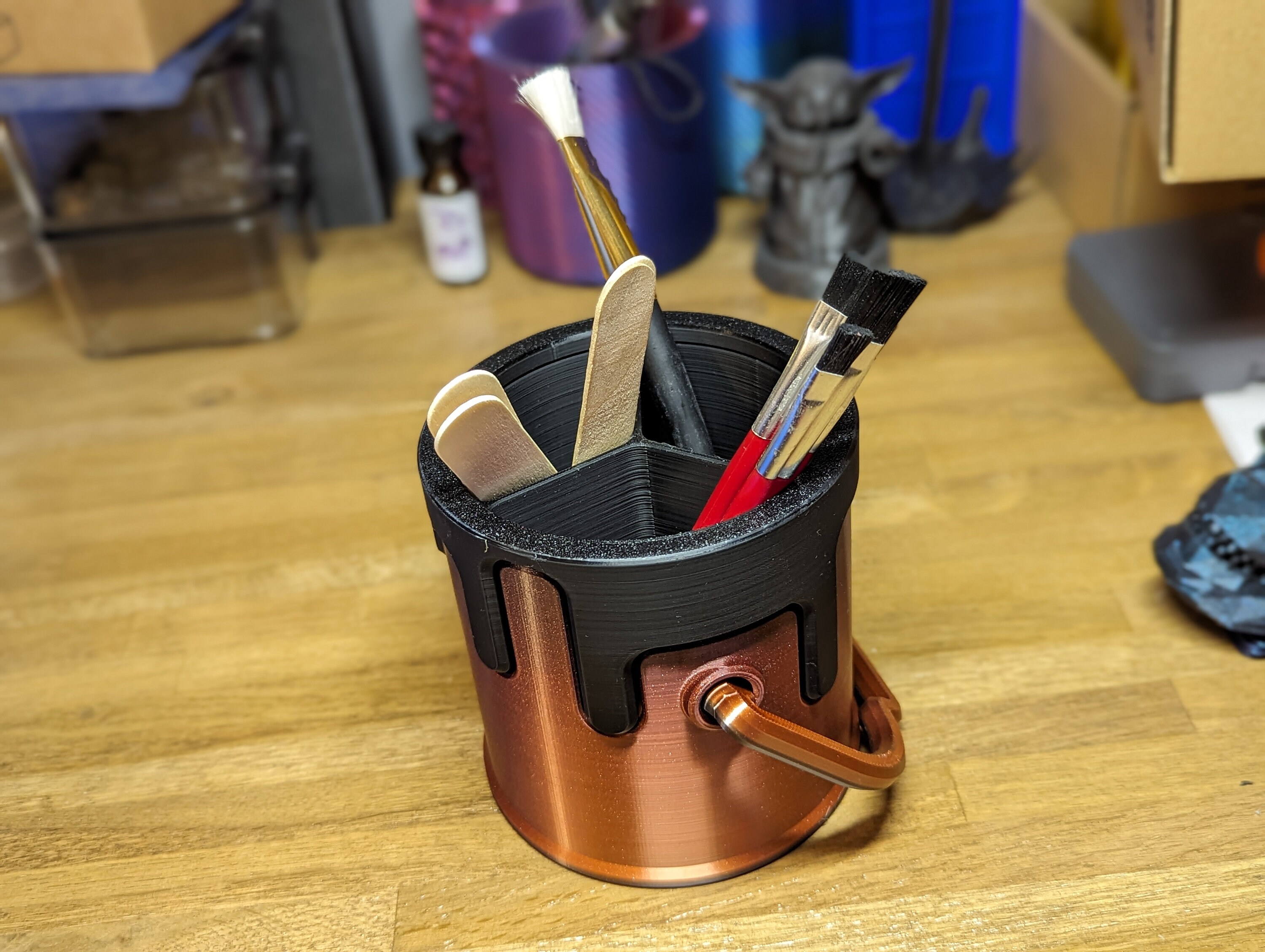 3D Printed Drippy Bucket - Etsy