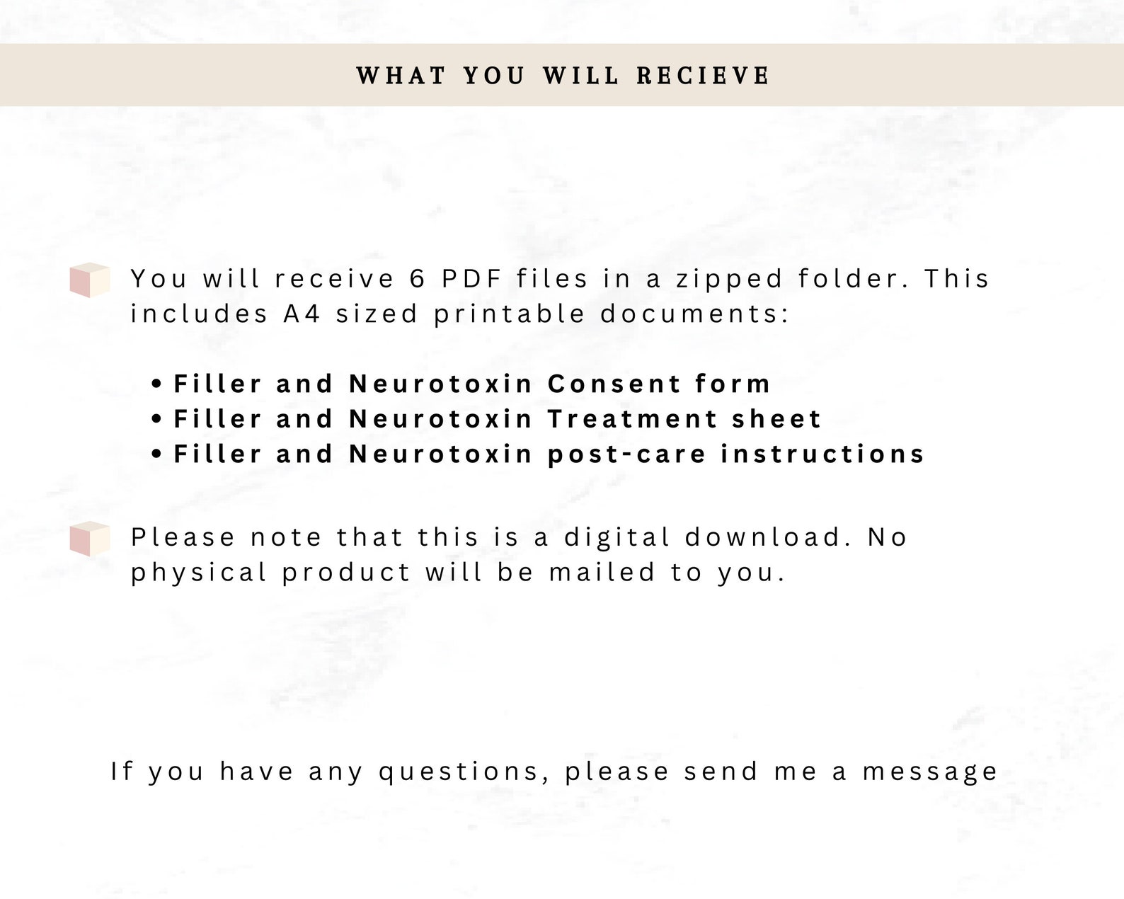 Customizable: Aesthetic Elegant Botox, Neurotoxin, and Filler Consent ...