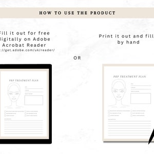 Aesthetic Elegant Platelet-rich Plasma (PRP) Consent Form, Treatment ...