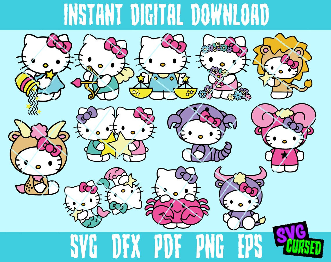 Princess Hello Kitty Vector