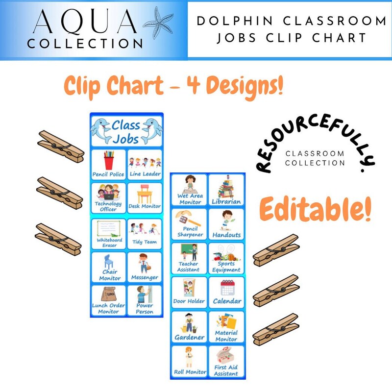 Classroom Jobs Chart - Etsy