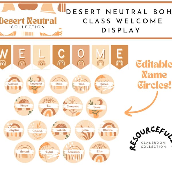 Desert Classroom Decor - Etsy