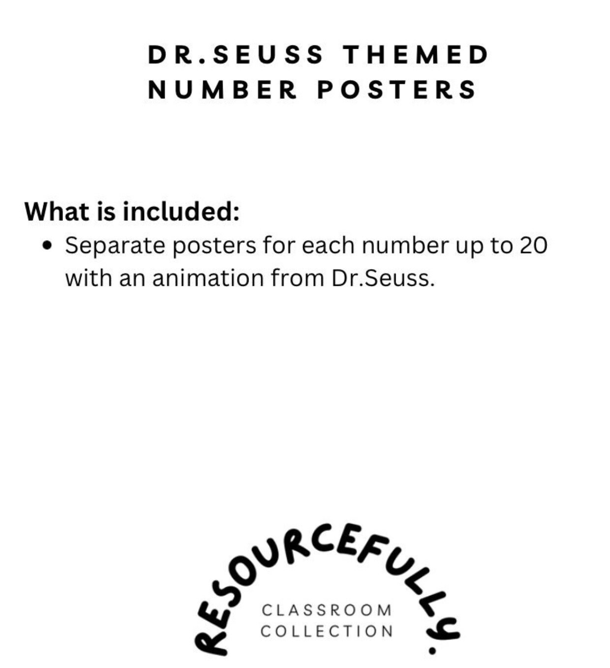 Themed Number Posters | Classroom Number Display | Student Counting ...