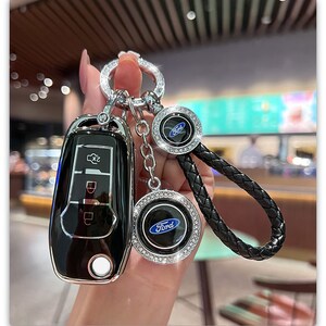 Ford Car Key Cover Soft Premium TPU Protector Case for Flip Key Remote ...