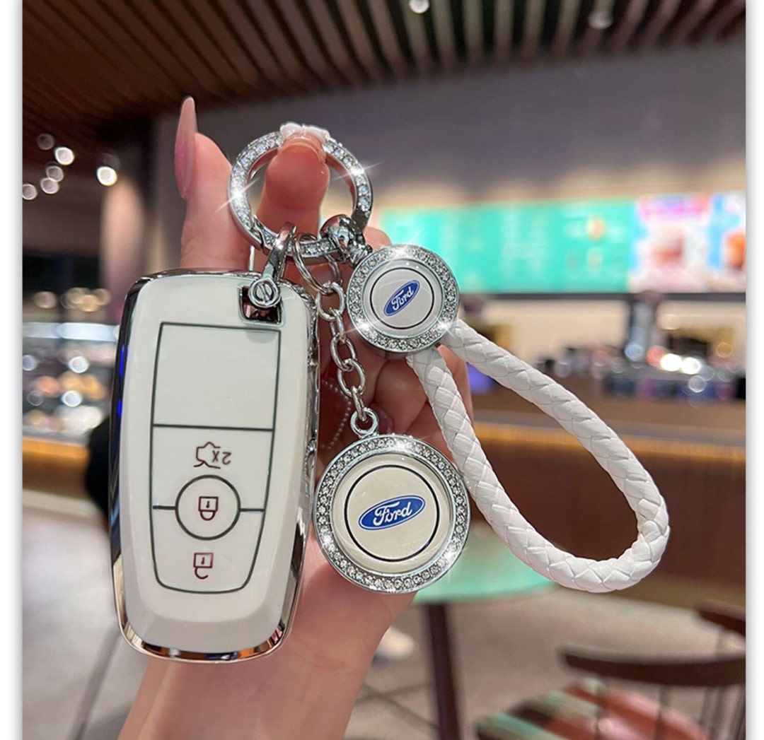 Ford Car Key Cover Soft Premium TPU Protector Case for Flip Key Remote ...