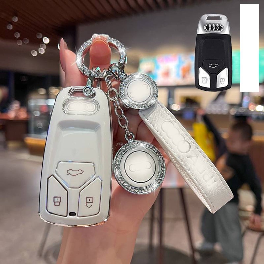 Cover Key for Audi Soft Premium TPU Protector Case for Keyless Remote ...