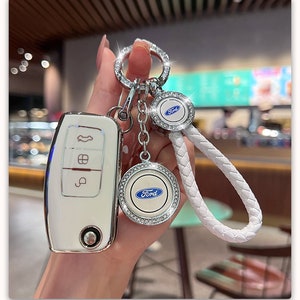 Ford Car Key Cover Soft Premium TPU Protector Case for Flip Key Remote ...