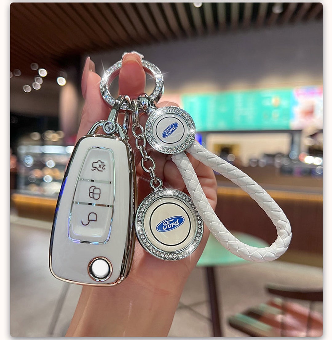 Ford Car Key Cover Soft Premium TPU Protector Case for Flip Key Remote ...