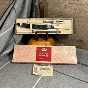 Vintage One Set 'unity' Carvers in Original Box | Superior Cutlery Made ...