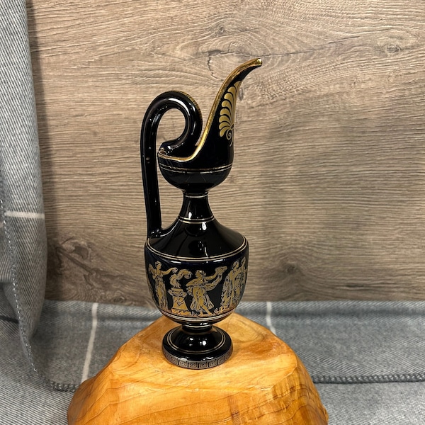 Hand Made in Greece 24k Gold Vase - Etsy