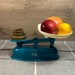 Vintage Prestige Mid Century Teal Turquoise Blue Metal Kitchen Balance ...