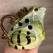 Vintage 1999 Andy Titcomb Pottery Signed Prince Charming Green Frog ...