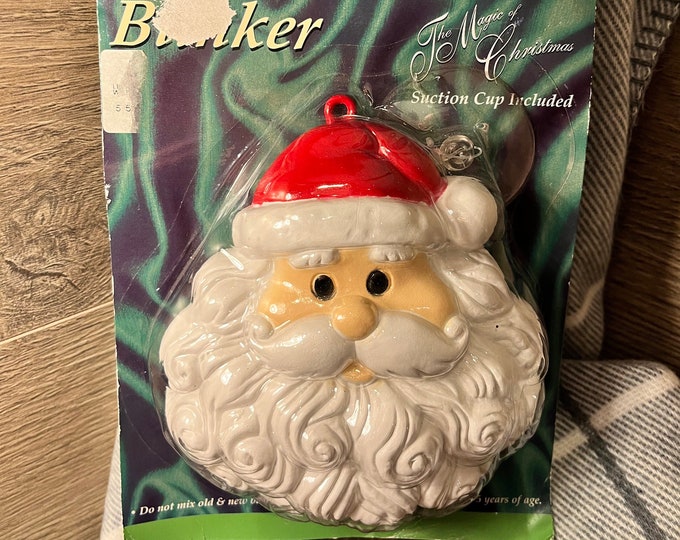 Vintage 2001 Window Blinker in the Shape of Santa Claus Father ...