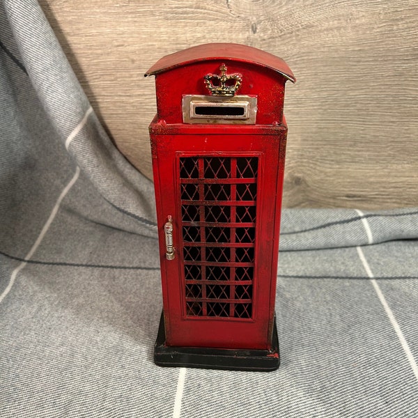 Red Telephone Box - Etsy