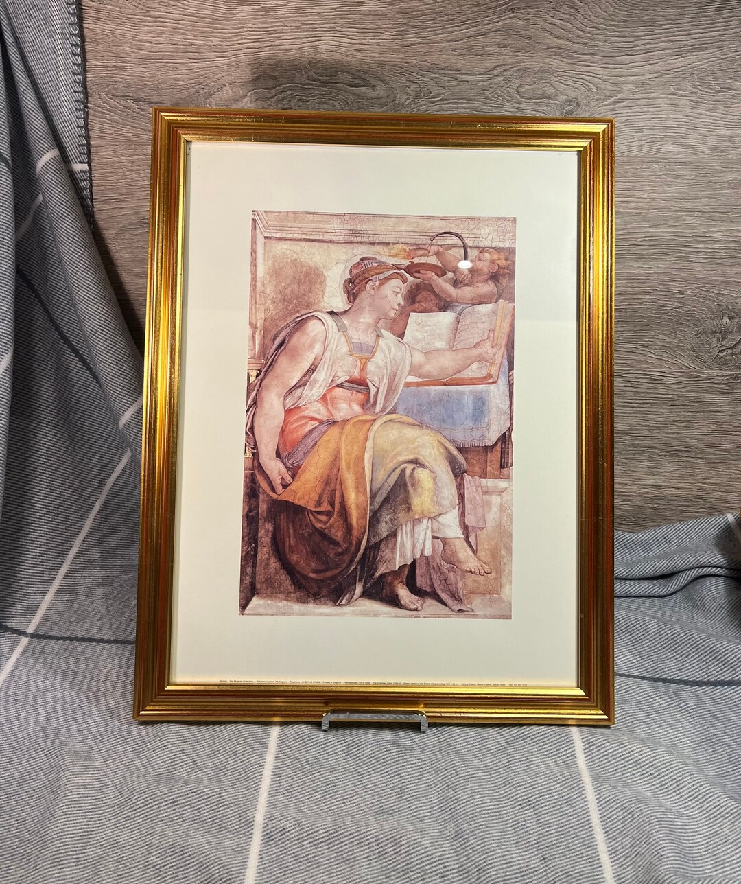 Vintage Renaissance Michelangelo Buonarroti Sistine Chapel Ceiling ...