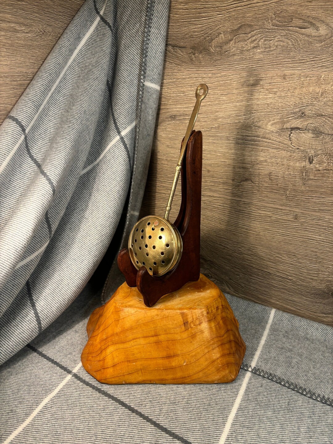 Vintage Brass Small Chestnut Roaster 17cm/6.7 Long Traditional ...
