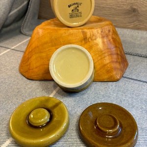 Vintage Harrods Blue Stilton Cheese Jars-set of 2 | Granville TG Green ...