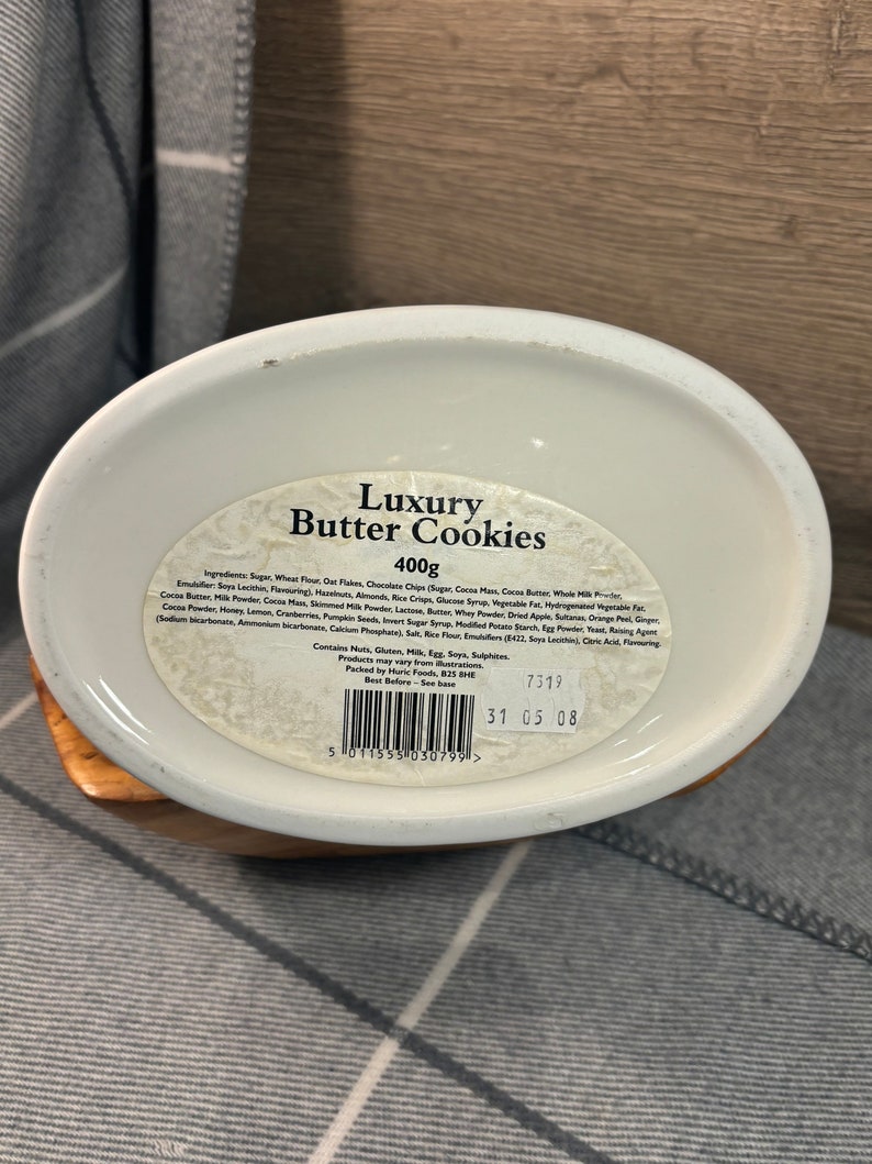 Preloved Ben Macallaister’s Luxury Butter Cookies Container | Heavy ...