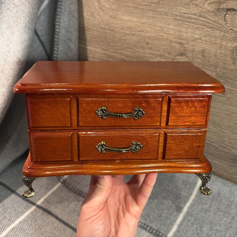 Vintage Jewelry Box Dresser - Etsy UK