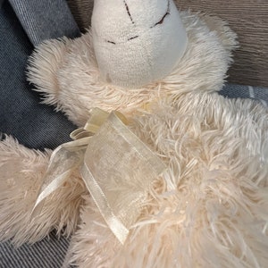 Preloved Card Factory Ivory Cream Colour Traditional Large Teddy Bear ...
